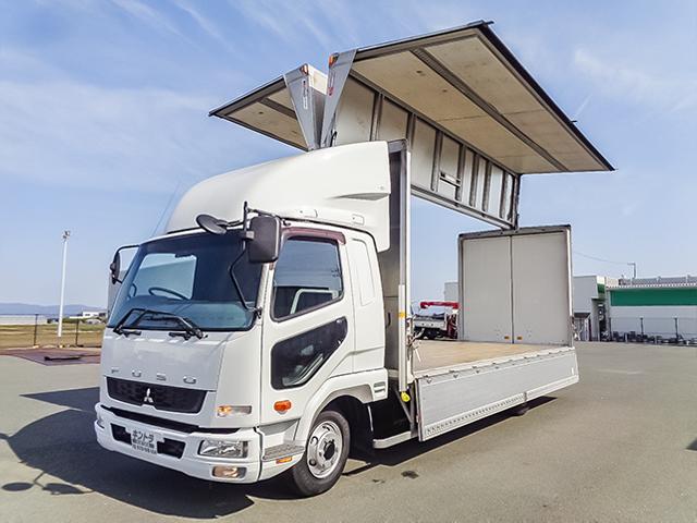 H29/8 三菱ふそう ファイター アルミウイング TKG-FK61F詳細情報｜中古トラック・バス・重機販売ならキントラ（旧・近畿トラック販売）